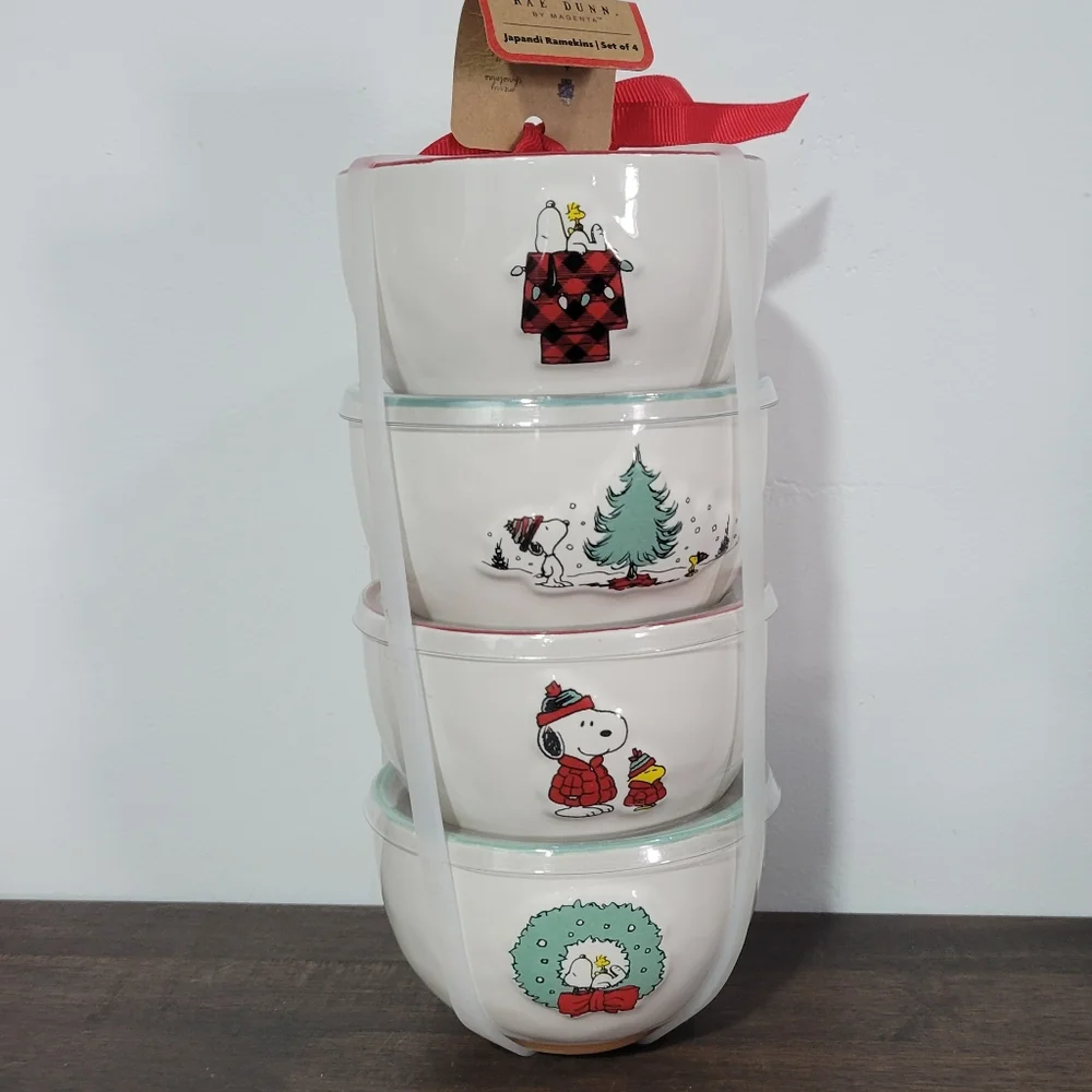 Rae Dunn | Holiday | Rae Dunn X Snoopy Japandi Ramekins | Poshmark